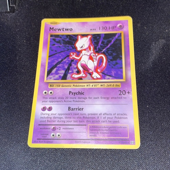 Pokemon | Other | Mewtwo Basic Pokmon 518 | Poshmark